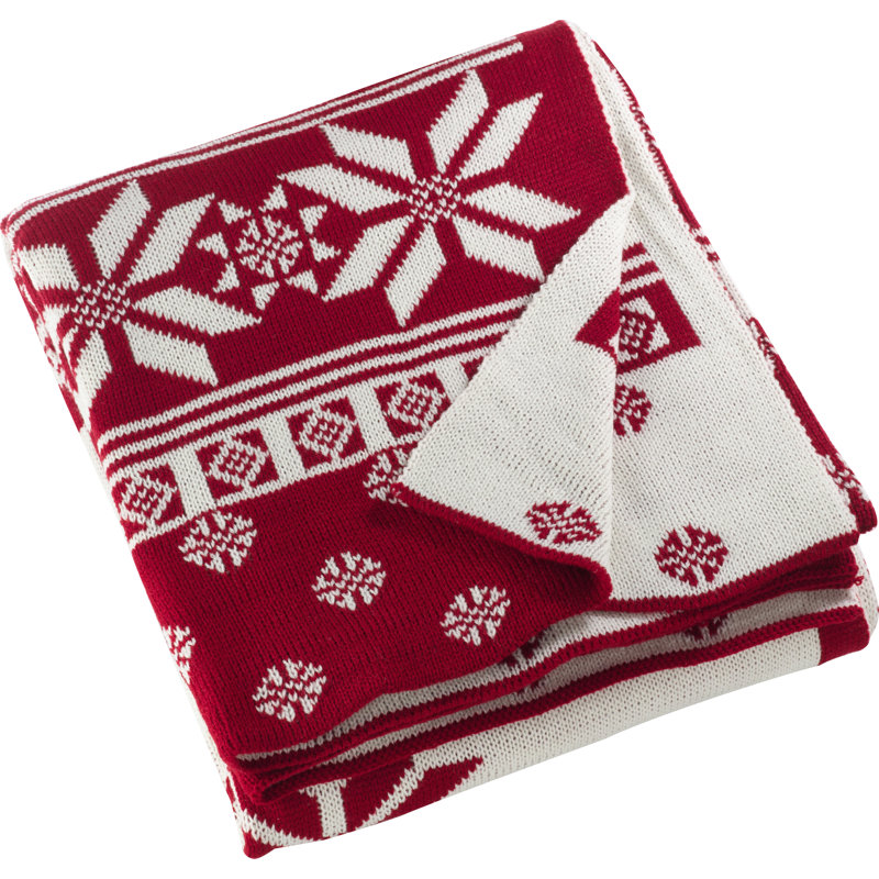 Saro Sevan Knitted Throw & Reviews | Wayfair